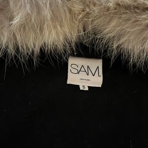 SAM. | Jackets & Coats | Sam Hudson Parka With Real Raccoon Fur Collar ...